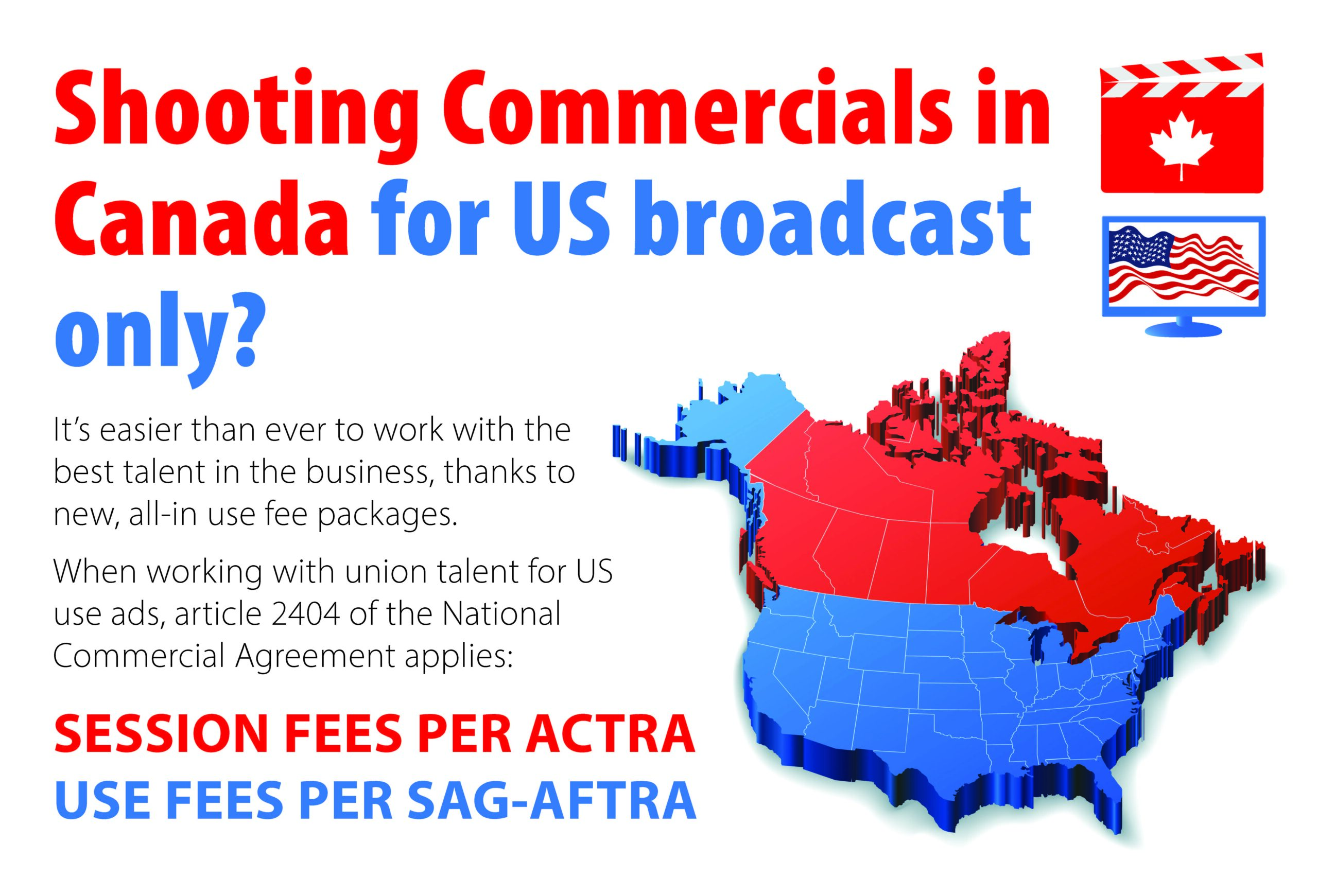 U.S. ads shooting in Canada