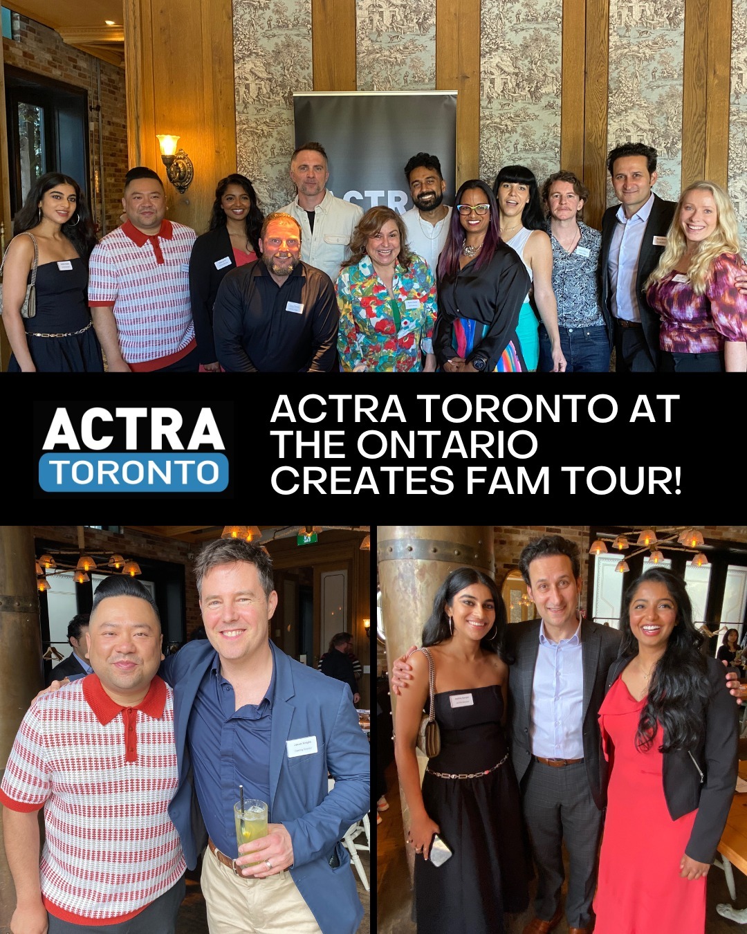 It was a great to be a part of the Ontario Creates luncheon speaking to ...